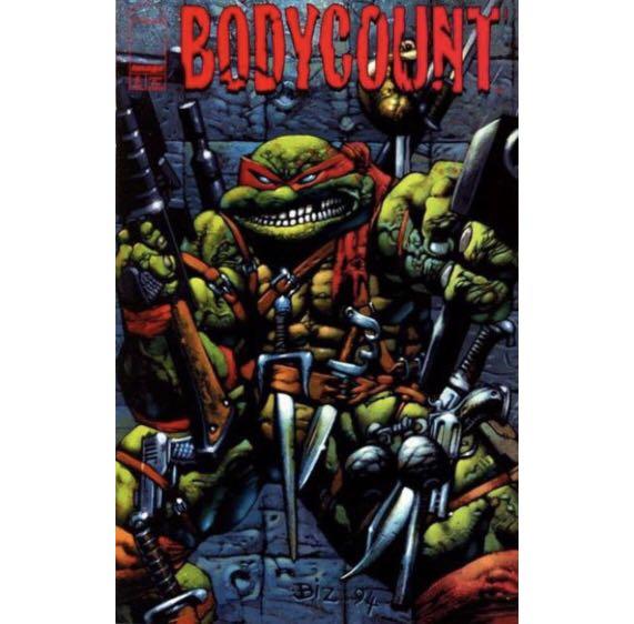 TEENAGE MUTANT NINJA TURTLES - BODYCOUNT #1-4 (1996) Kevin Eastman ...