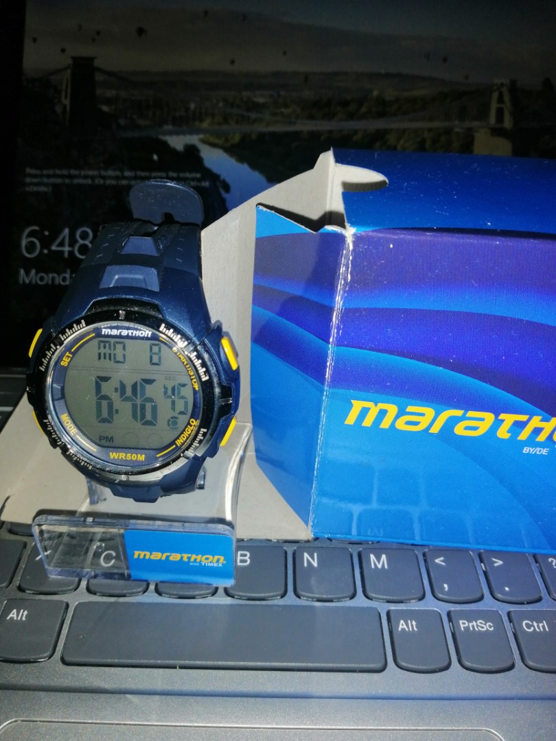 Timex Mens Marathon digital watch, Men's Fashion, Watches & Accessories ...