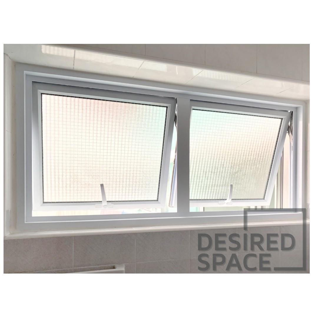 Toilet Top Hung Window, Furniture & Home Living, Bathroom & Kitchen ...