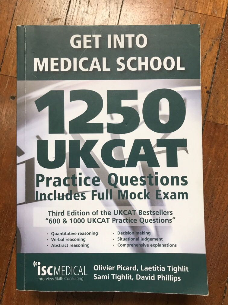 UKCAT practice questions BOOK CLEARANCE, Hobbies & Toys, Books ...