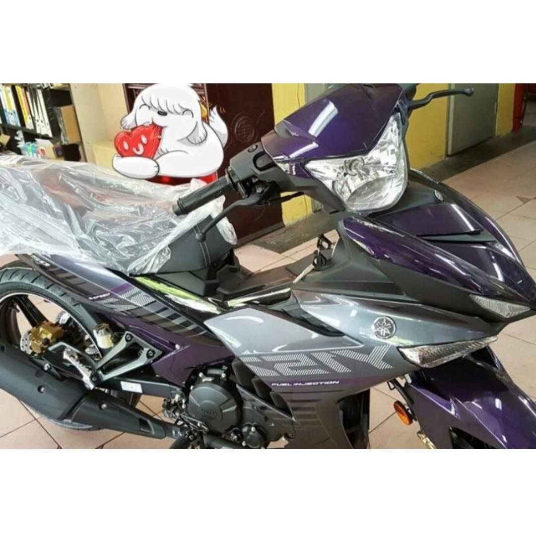 YAMAHA SNIPER 150/Y15ZR Purple Bodykit/Coverset, Motorcycles ...