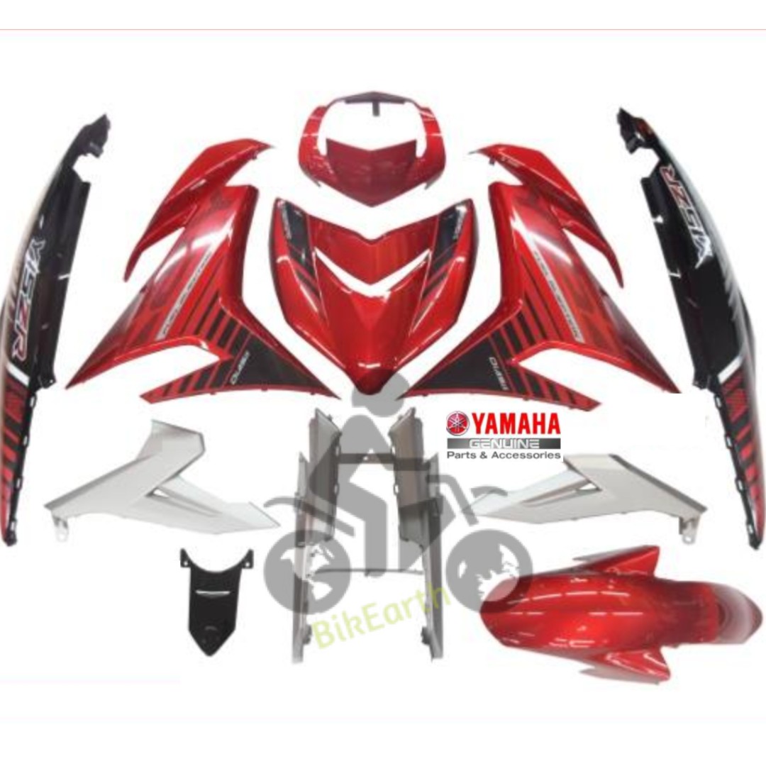 YAMAHA Sniper 150/Y15ZR Red Bodykit/Coverset, Motorcycles, Motorcycle ...