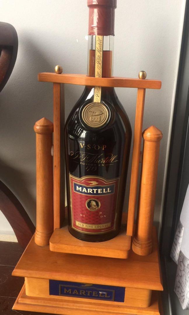 3L Martell VSOP on Display Stand, Food & Drinks, Alcoholic Beverages on Carousell