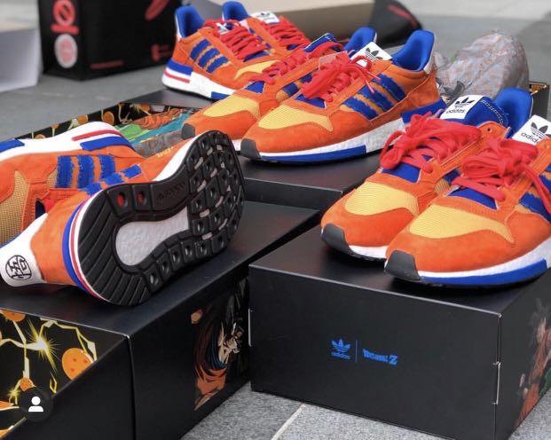 Adidas x Dragonballz ZX 500 GOKU, Men's Fashion, Footwear, Sneakers on ...