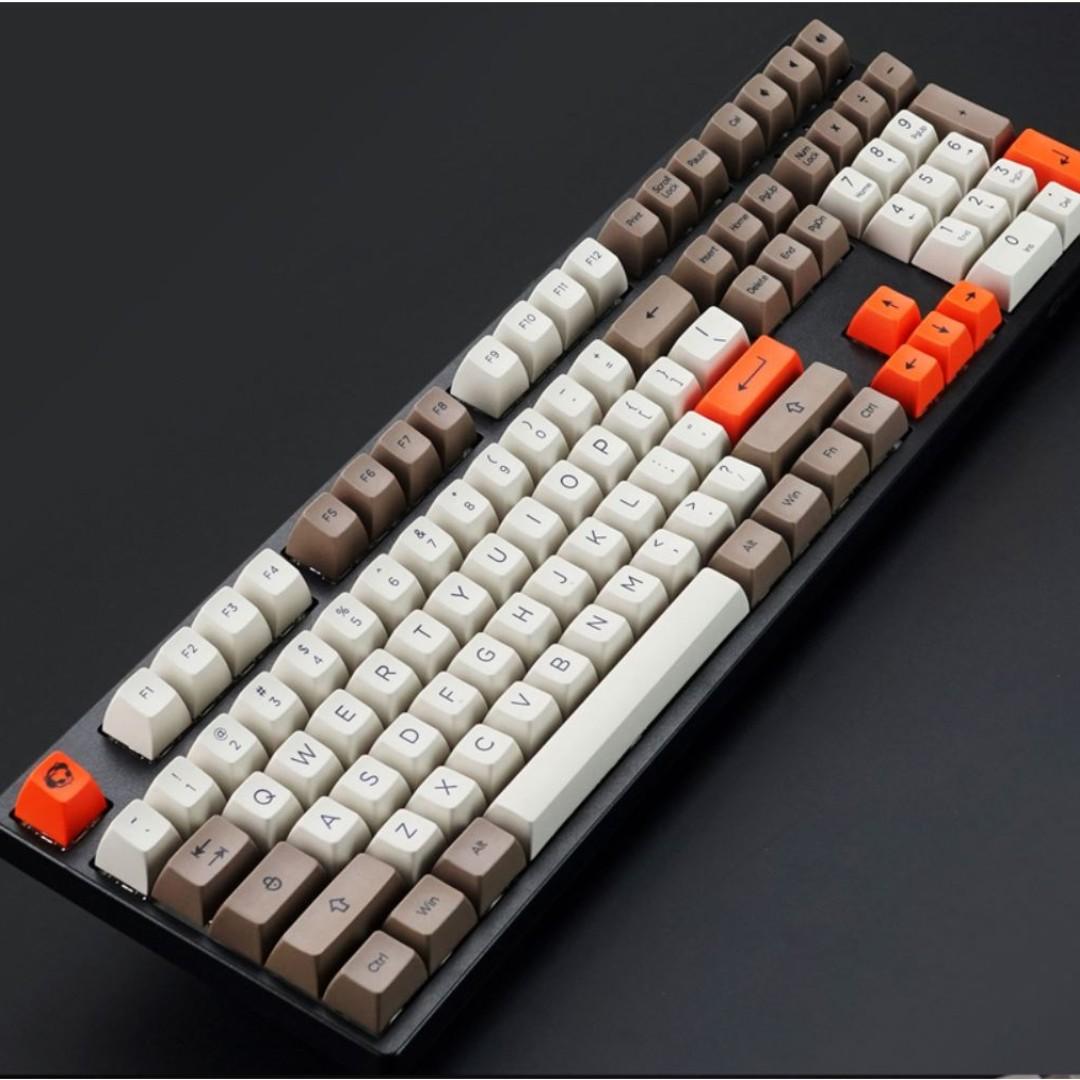 AKKO Steam Engine 108 Key SA PBT Keycaps, Electronics, Others on Carousell