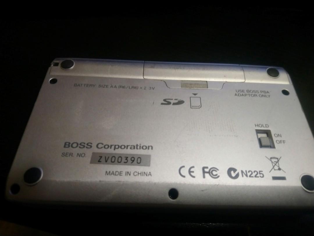 Boss Micro BR Digital Recorder, Hobbies & Toys, Music & Media, Musical ...