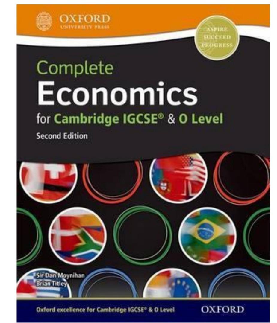 Cambridge igcse economics textbook, Hobbies & Toys, Books & Magazines ...