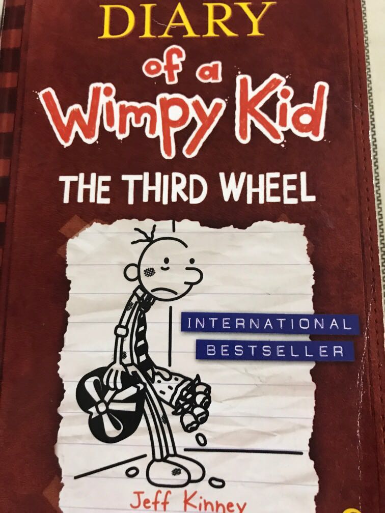 Diary of a wimpy kid third wheel, Hobbies & Toys, Books & Magazines ...
