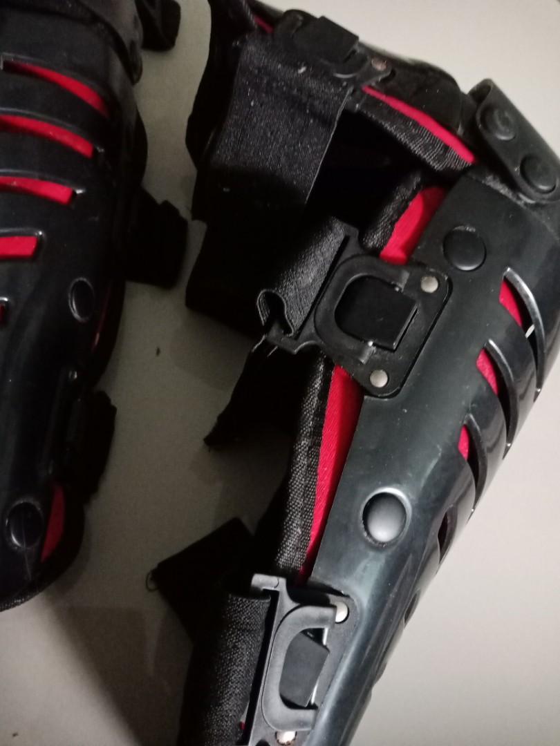 Fox raptor knee guard, Auto Accessories on Carousell