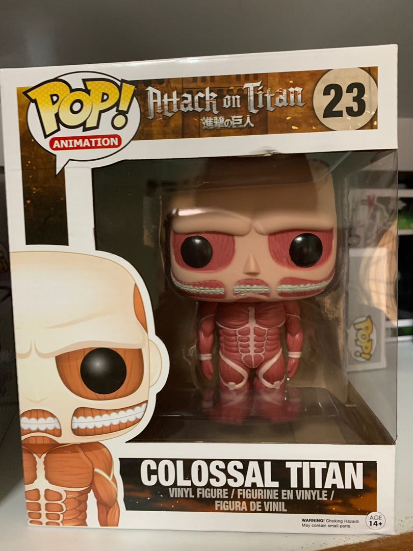Funko Pop Attack Of the Titan Colossal Titan 23, Hobbies & Toys, Toys ...