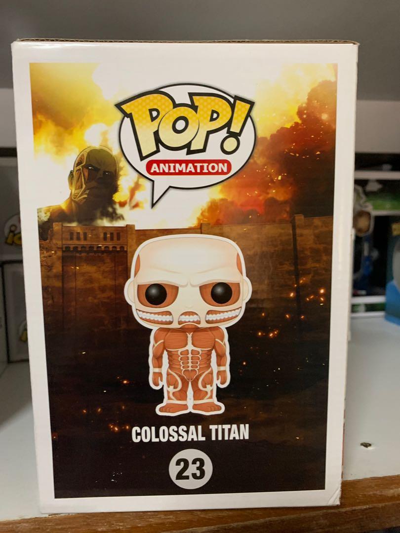 Funko Pop Attack Of the Titan Colossal Titan 23, Hobbies & Toys, Toys ...