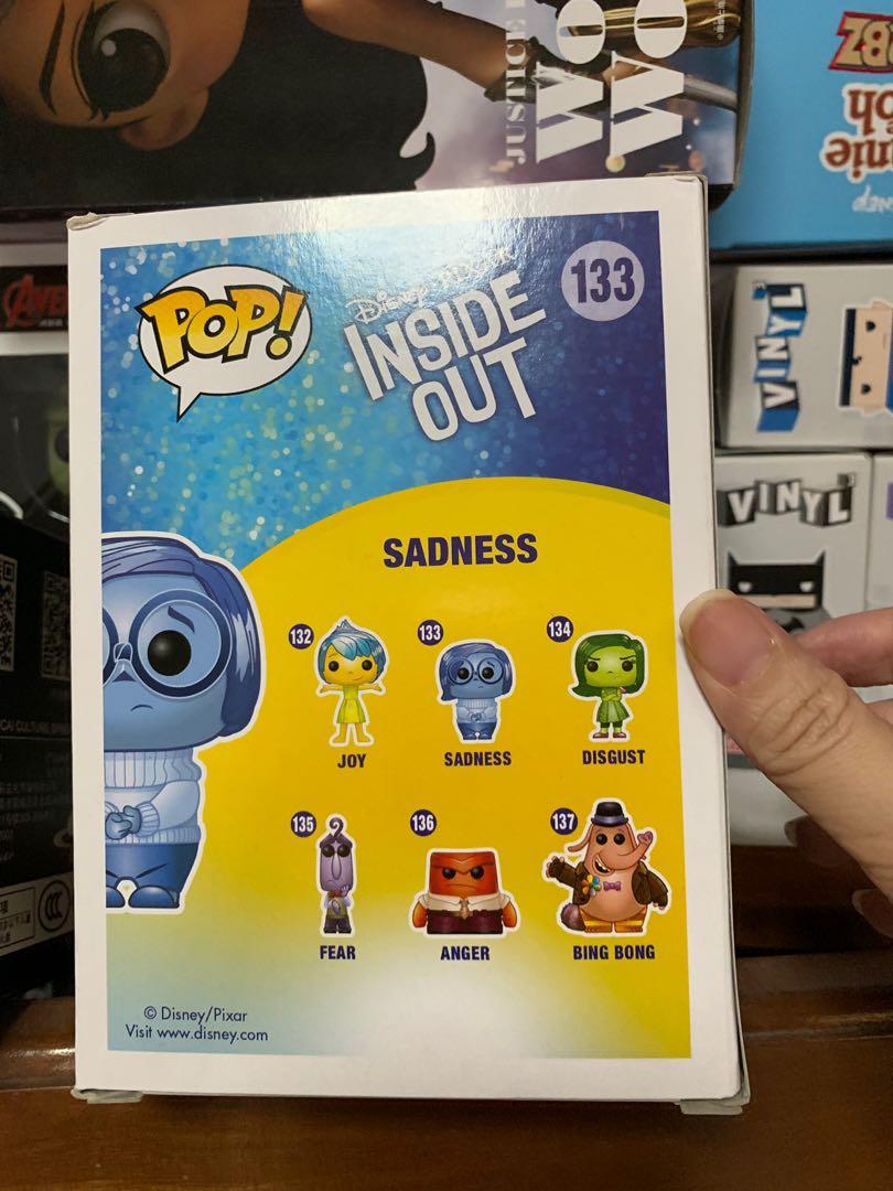 Funko Pop Disney Sadness, Hobbies & Toys, Toys & Games on Carousell