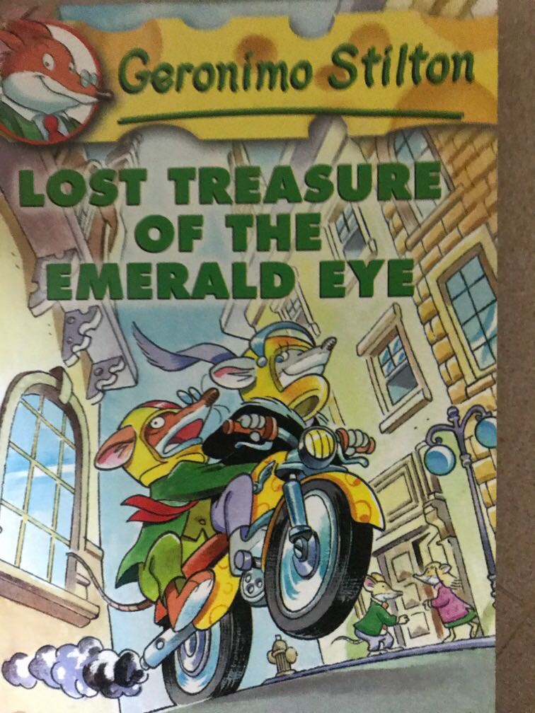 Geronimo stilton the lost treasure of emerald eye, Hobbies & Toys ...