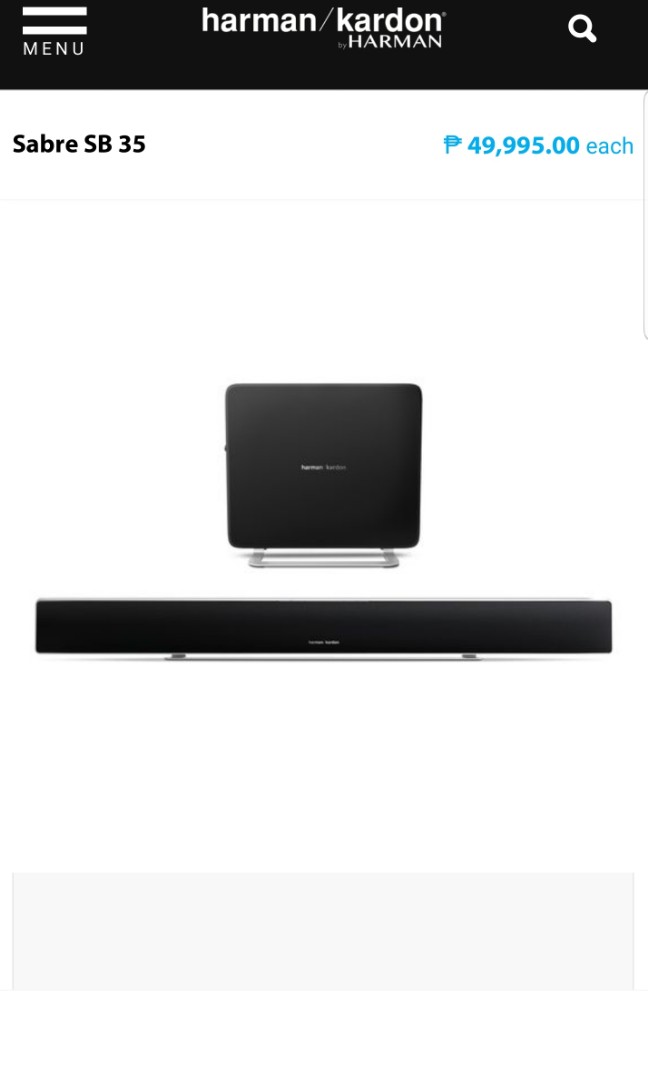 Harman Kardon SB 35, Audio, Soundbars, Speakers & Amplifiers on Carousell