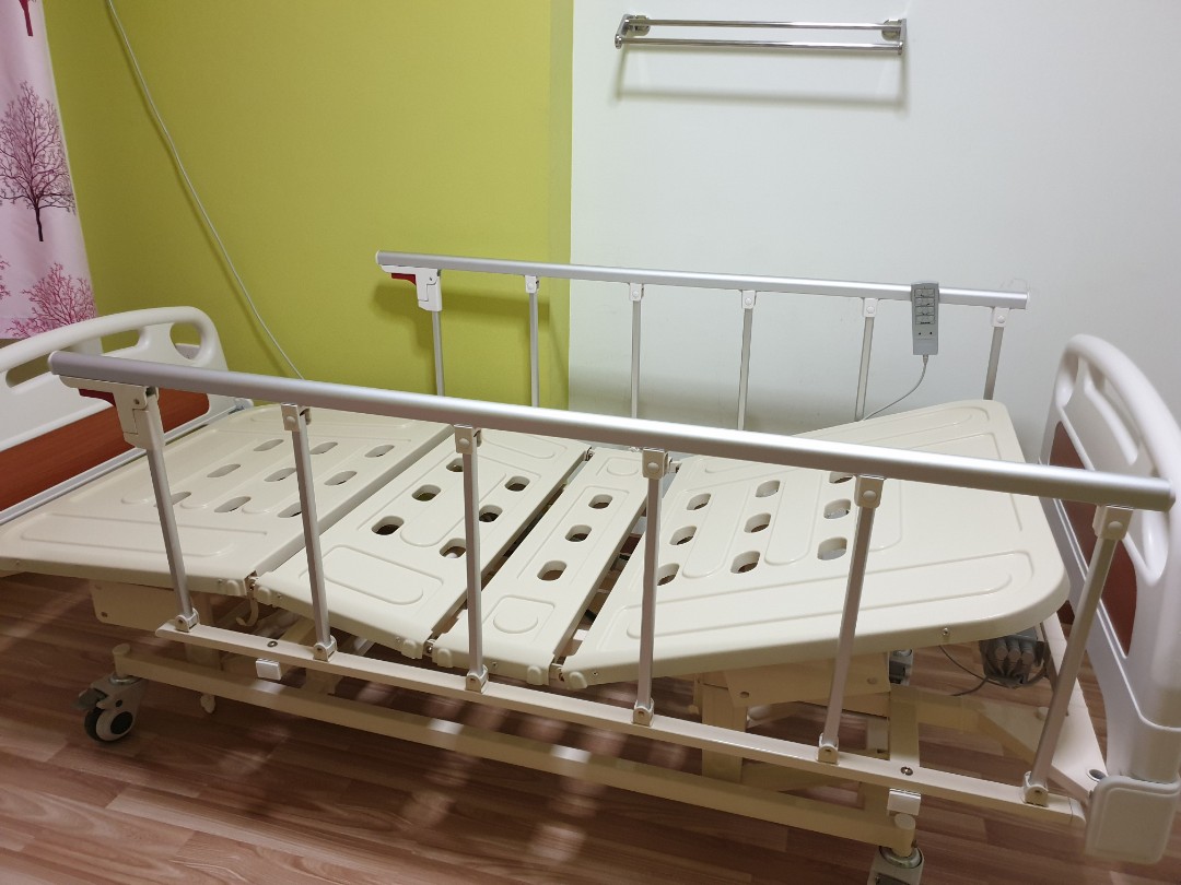 Hospital Bed Frame, Furniture & Home Living, Furniture, Bed Frames ...