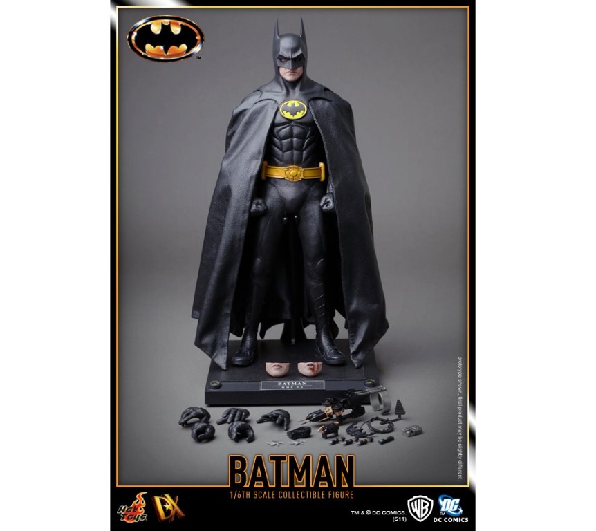 Hot Toys DX09 Batman: 1/6th scale Batman Collectible Figure, Hobbies ...