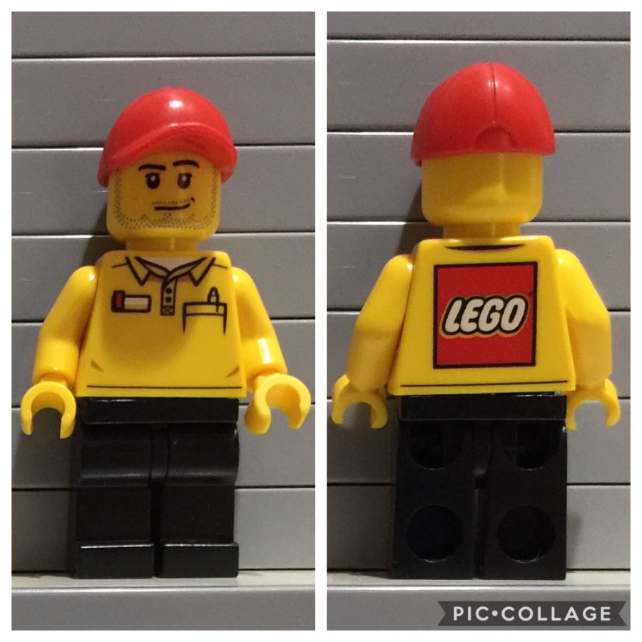 LEGO MINIFIGURE LEGO FACTORY EMPLOYEE #3, Hobbies & Toys, Toys & Games ...