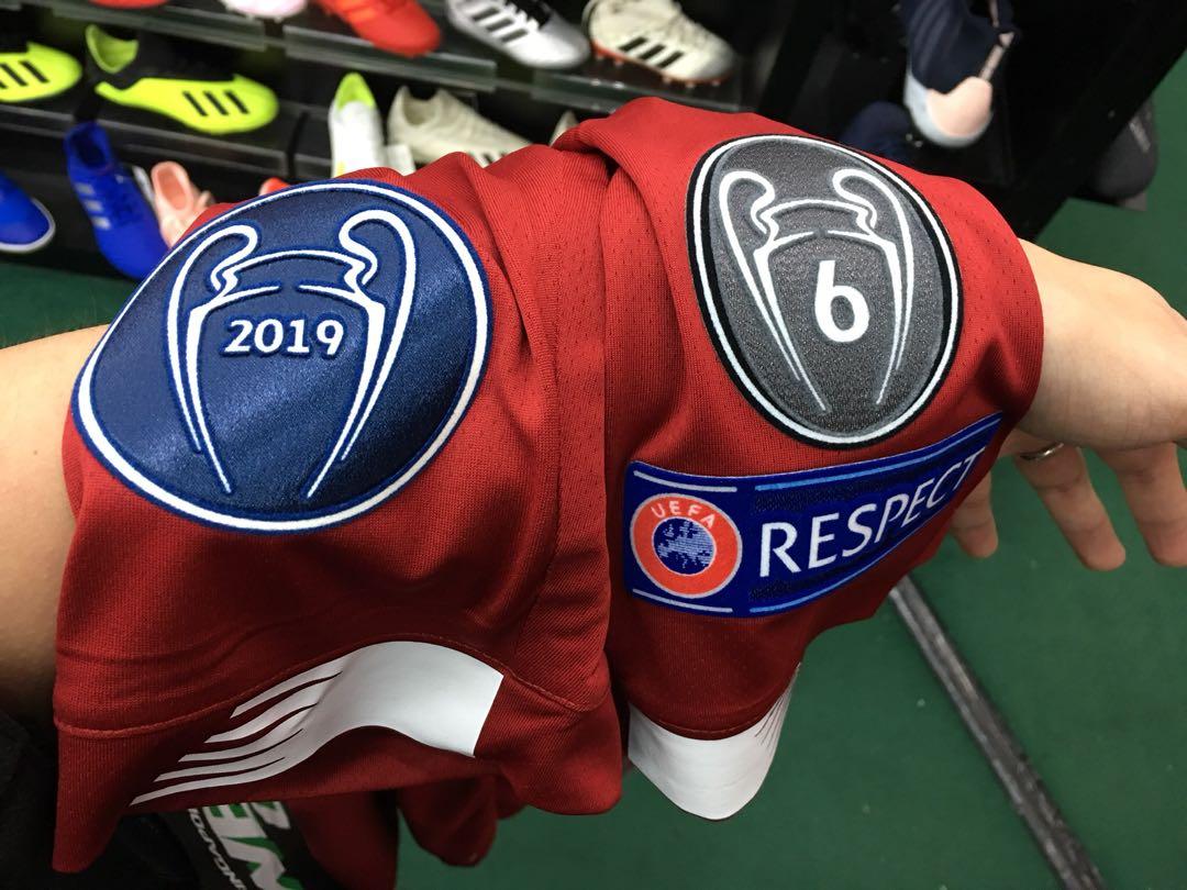 Liverpool 19/20 Elite Kit with UCL Patches, Men's Fashion, Activewear ...