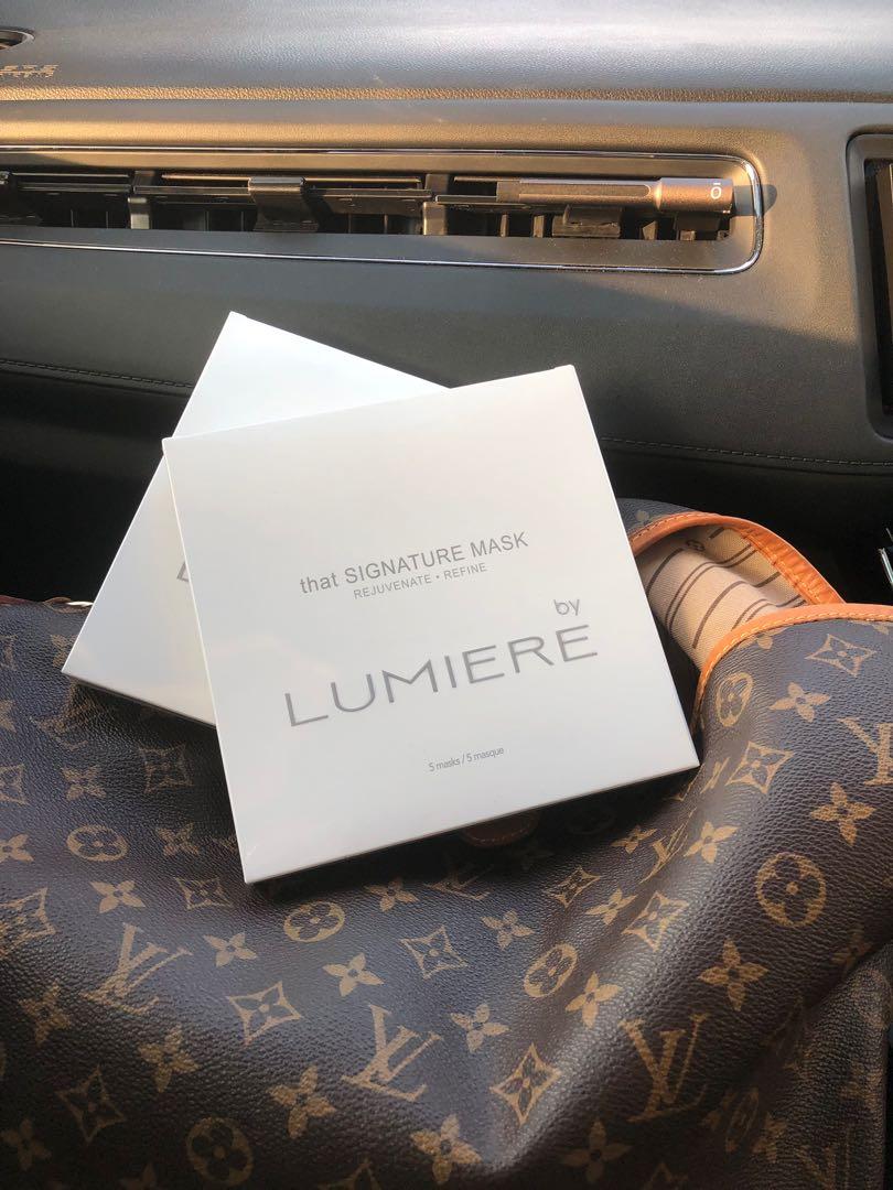 Lumiere Signature Mask, Beauty & Personal Care, Face, Face Care on ...