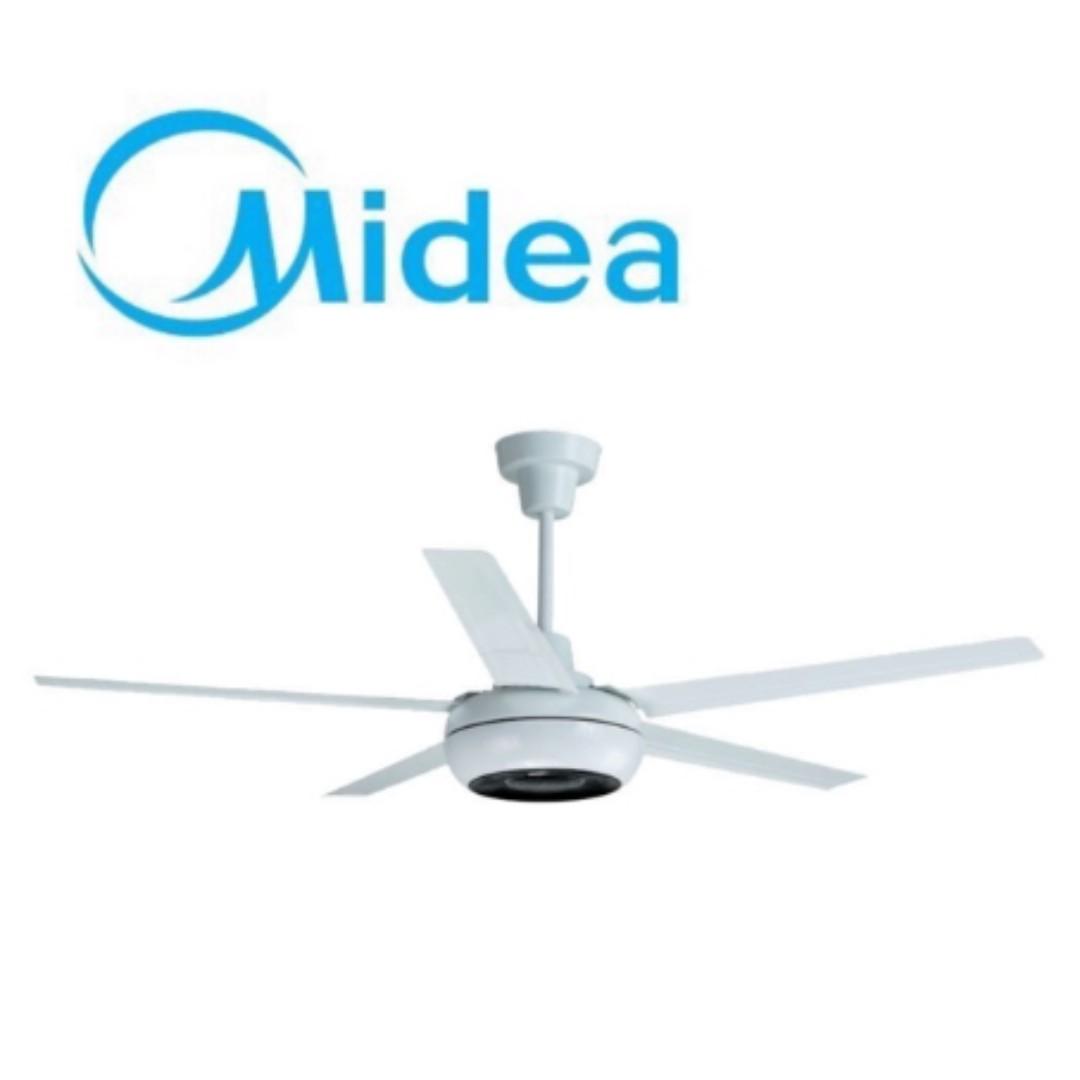 Midea 5 blades ceiling fan with remote control, TV & Home Appliances ...