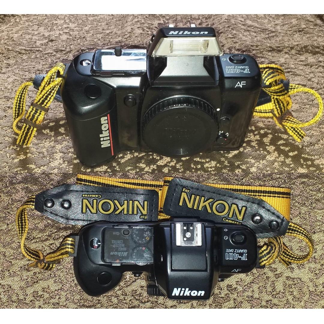 Nikon F-401 (F-401 AF) 自動對焦 單眼底片相機, 相機攝影, 鏡頭及裝備在旋轉拍賣