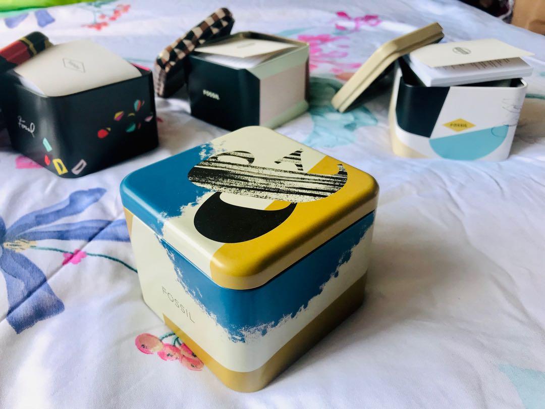 Original Fossil Watch boxes x 4, Luxury, Watches on Carousell