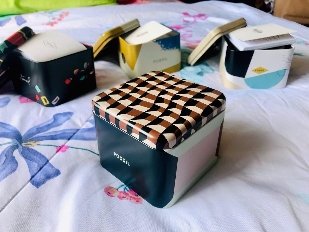 Original Fossil Watch boxes x 4, Luxury, Watches on Carousell