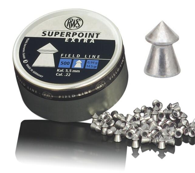 RWS Superpoint .22 cal ready stock 500 count per tin, Sports Equipment ...
