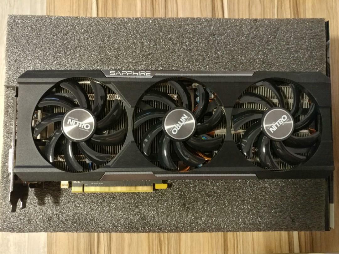 Sapphire Nitro R9 390 8GB w/backplate, 電腦＆科技, 商務用科技產品 - Carousell