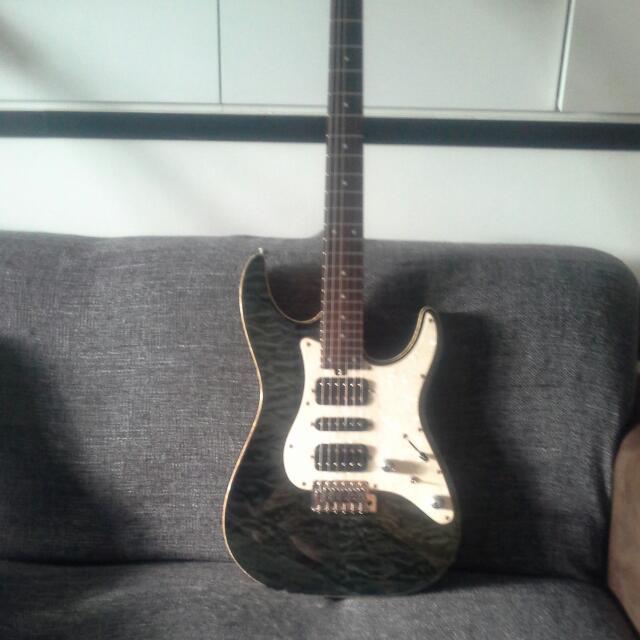 Selling my Bacchus HSH super Strat, Hobbies & Toys, Music & Media ...