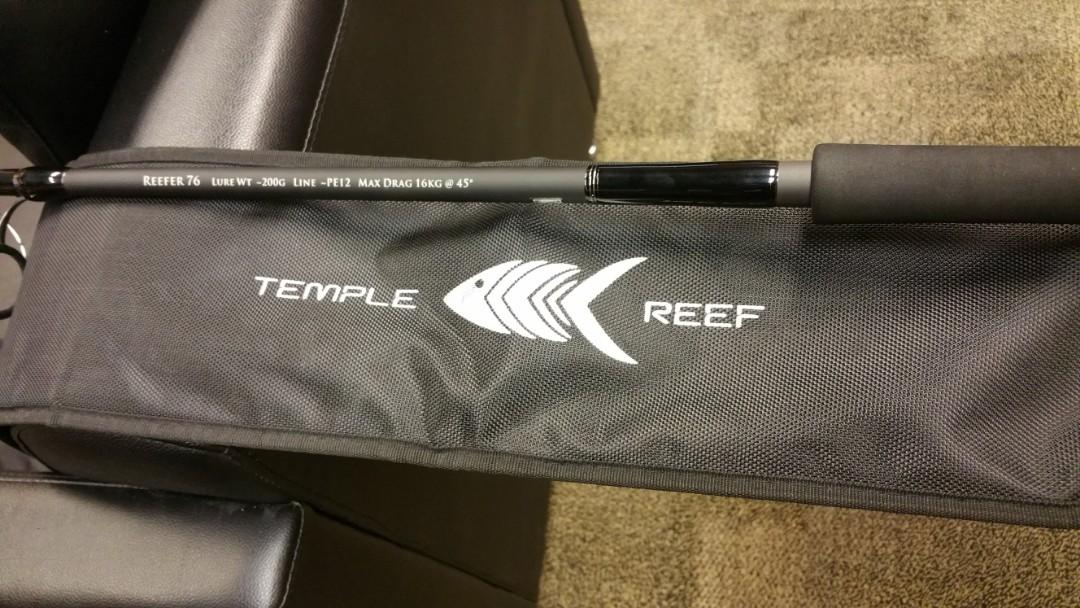 Shimano Stella & SOM Spool & Temple Reef Rod, Sports Equipment, Fishing ...