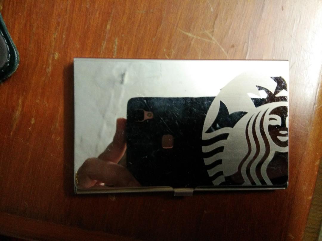 Starbucks Name Card Holder, Hobbies & Toys, Books & Magazines ...