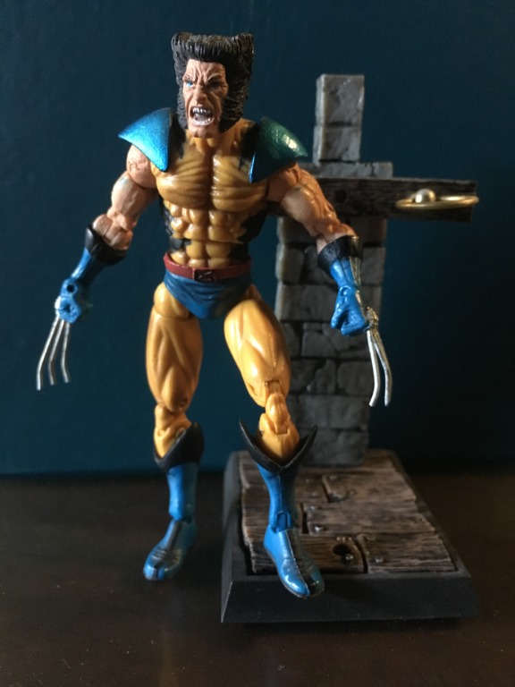 TOY BIZ MARVEL LEGENDS SHOWDOWN CUSTOM WOLVERINE, Hobbies & Toys, Toys ...