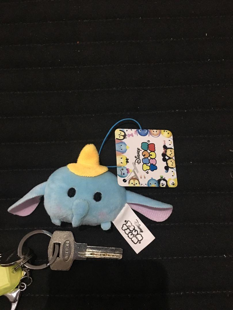 Tsum tsum Dumbo Keychain, Hobbies & Toys, Toys & Games on Carousell