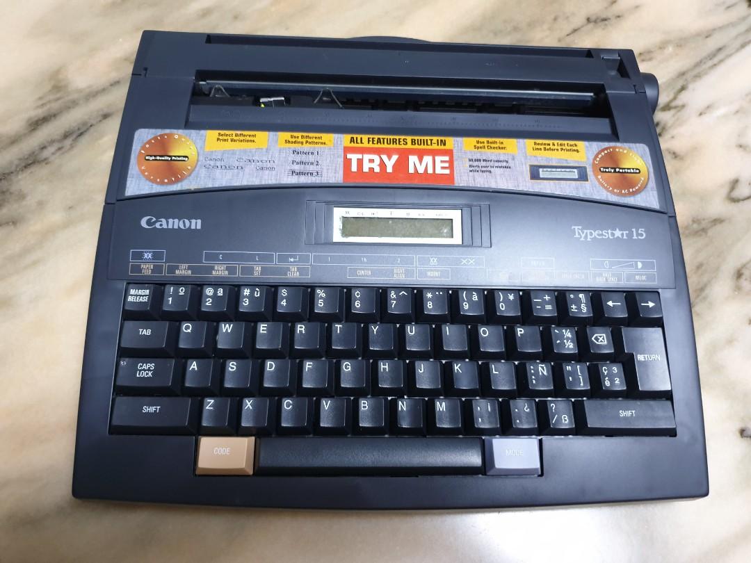 Used Portable Electronic Typewriter, Hobbies & Toys, Memorabilia ...
