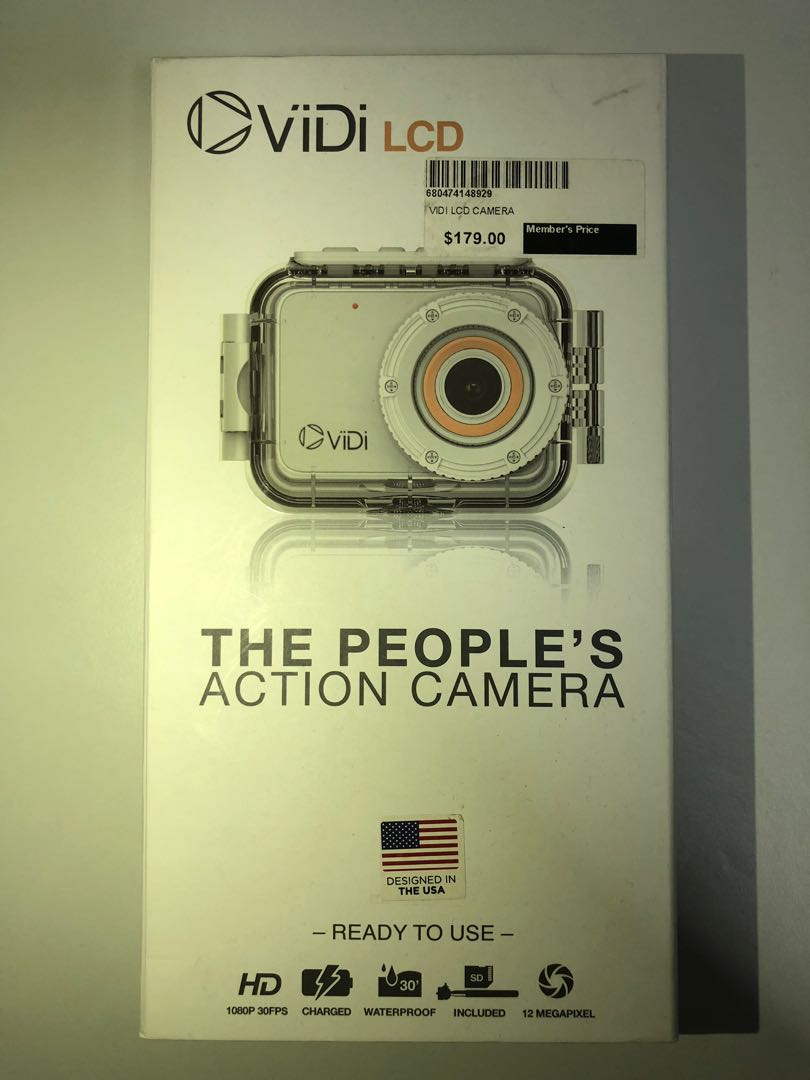 ViDi actions camera, Photography, Cameras on Carousell