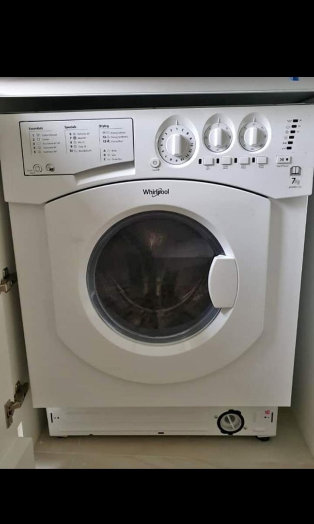 Brand new Whirlpool BHWD 125 Washing Machine front load cum dryer 2 in ...