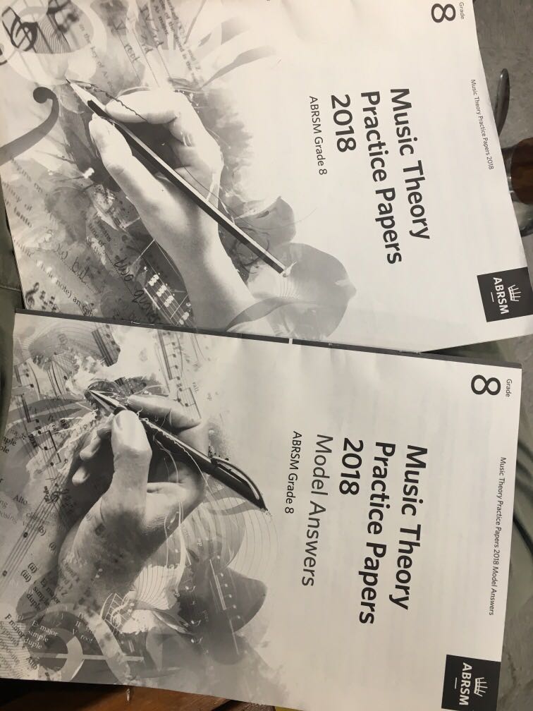 2018 ABRSM Music theory grade 8 樂理八級連答案（全新）, 興趣及遊戲, 書本 & 文具, 教科書 ...