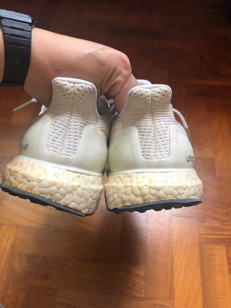 Adidas Triple White 1.0 Ultraboost OG, Men's Fashion, Footwear ...