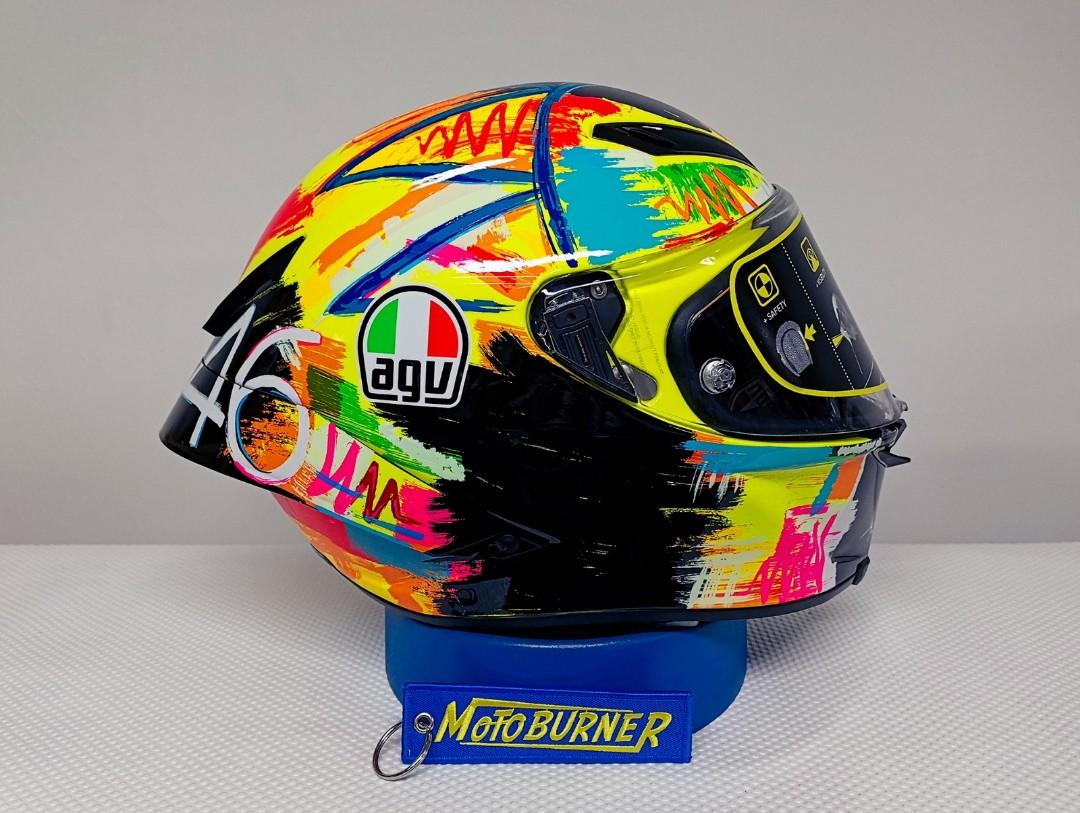AGV PISTA GPR VR46 ROSSI WINTERTEST 2019, Motorcycles, Motorcycle ...