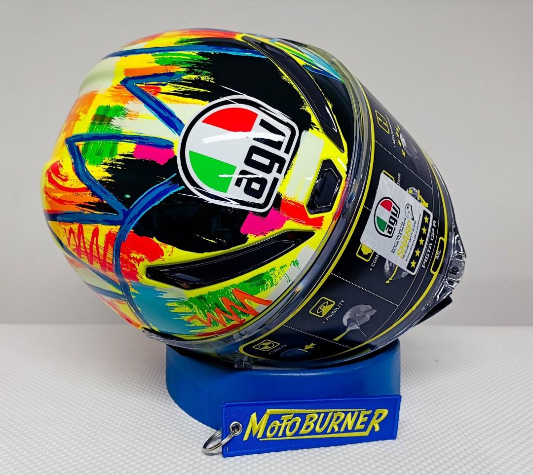 AGV PISTA GPR VR46 ROSSI WINTERTEST 2019, Motorcycles, Motorcycle ...