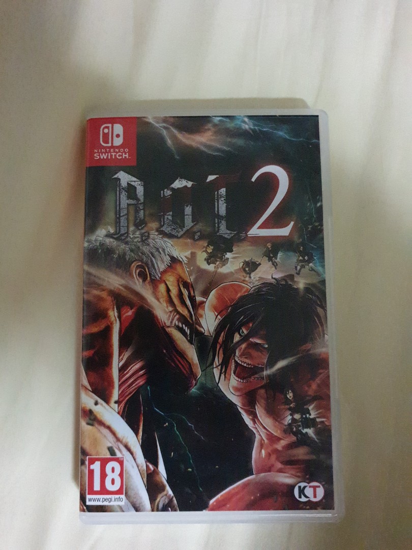 Aot2 nintendo switch, Toys & Games, Video Gaming, Video Games on Carousell