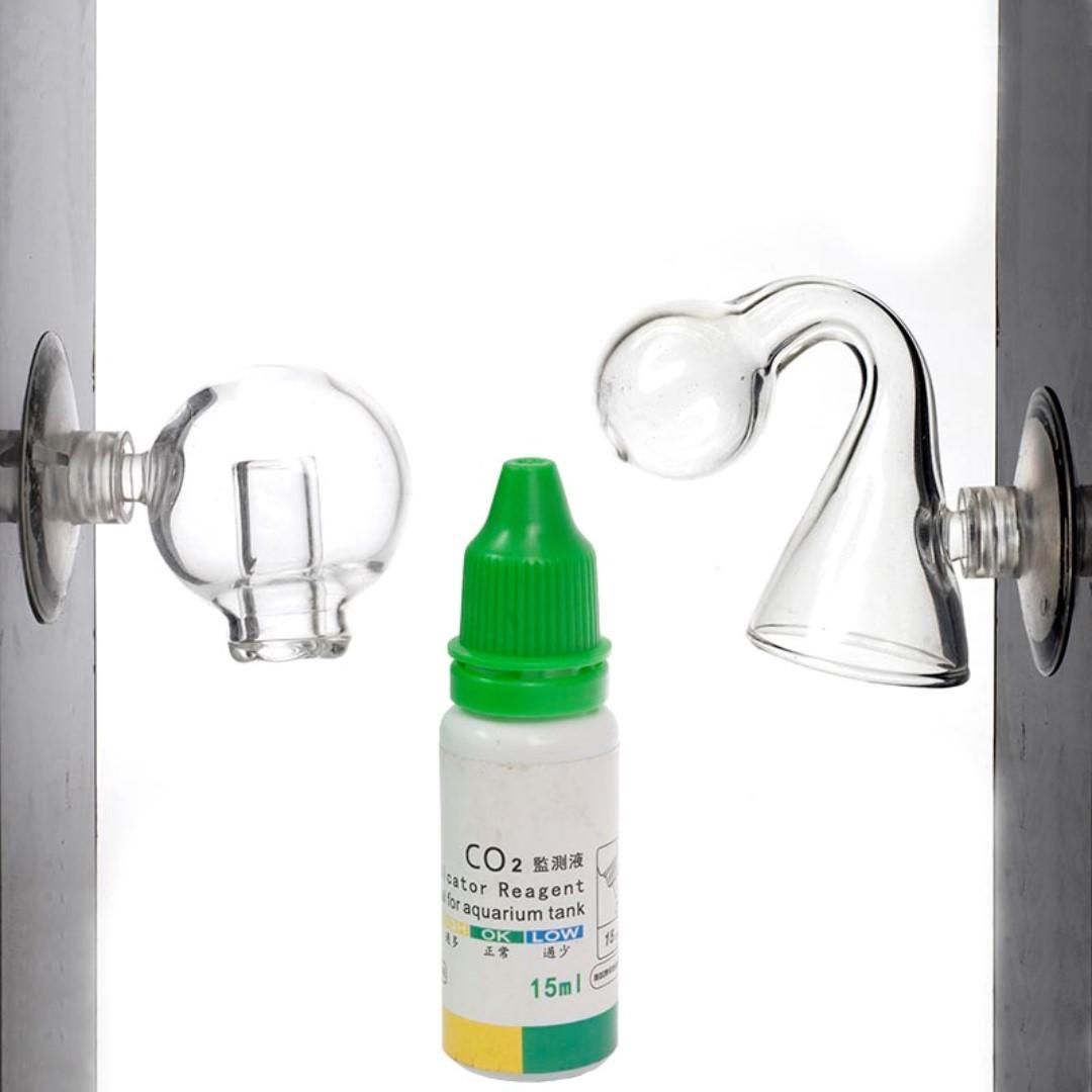 Aquarium Carbon Dioxide CO2 Monitor PH Indicator with Glass Drop ...