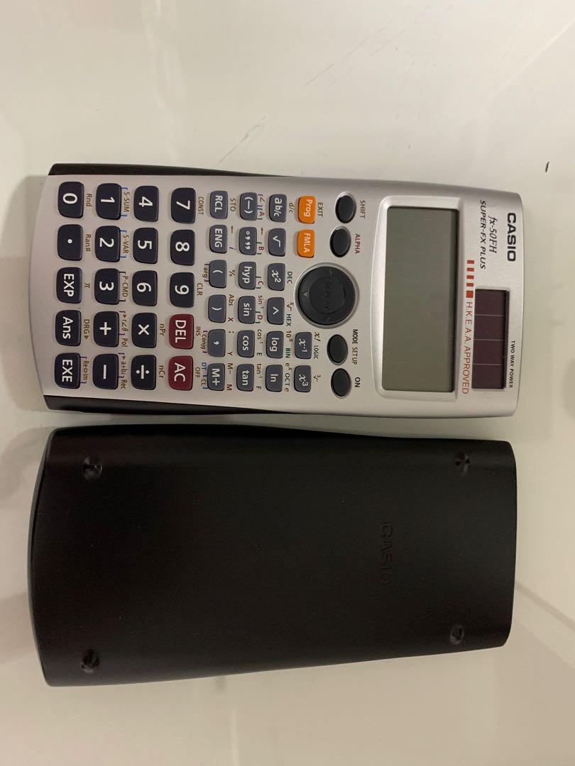 Calculator Casio fx-50FH, Computers & Tech, Printers, Scanners ...