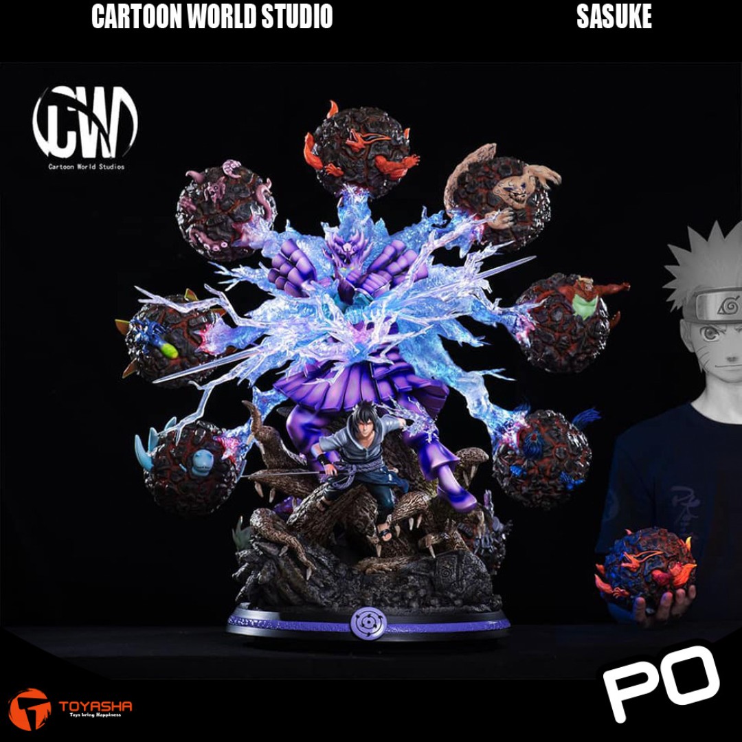 Cartoon World Studio - Uchiha Sasuke ( 2 Versions ), Hobbies & Toys ...