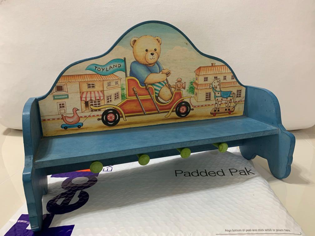 Book Accessories Shelf Cum Clothes Hanger Hobbies And Toys Books