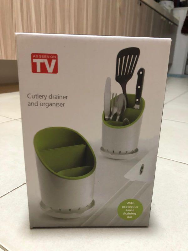 Cutlery Drainer & Organiser, Furniture & Home Living, Kitchenware ...