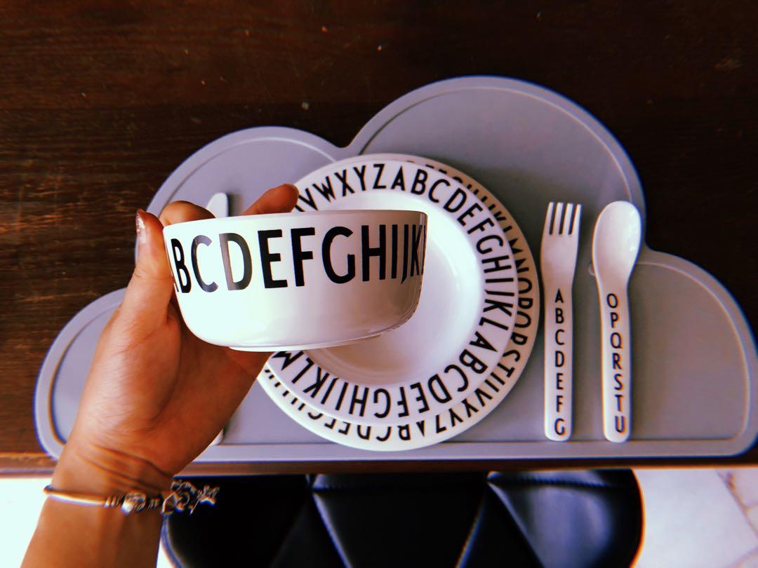 Design Letters ABC Plates, Furniture & Home Living, Kitchenware ...