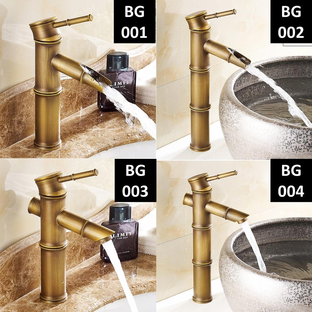 Designer Bamboo Bathroom Basin Tap / Toiet Basin Tap, Furniture & Home ...