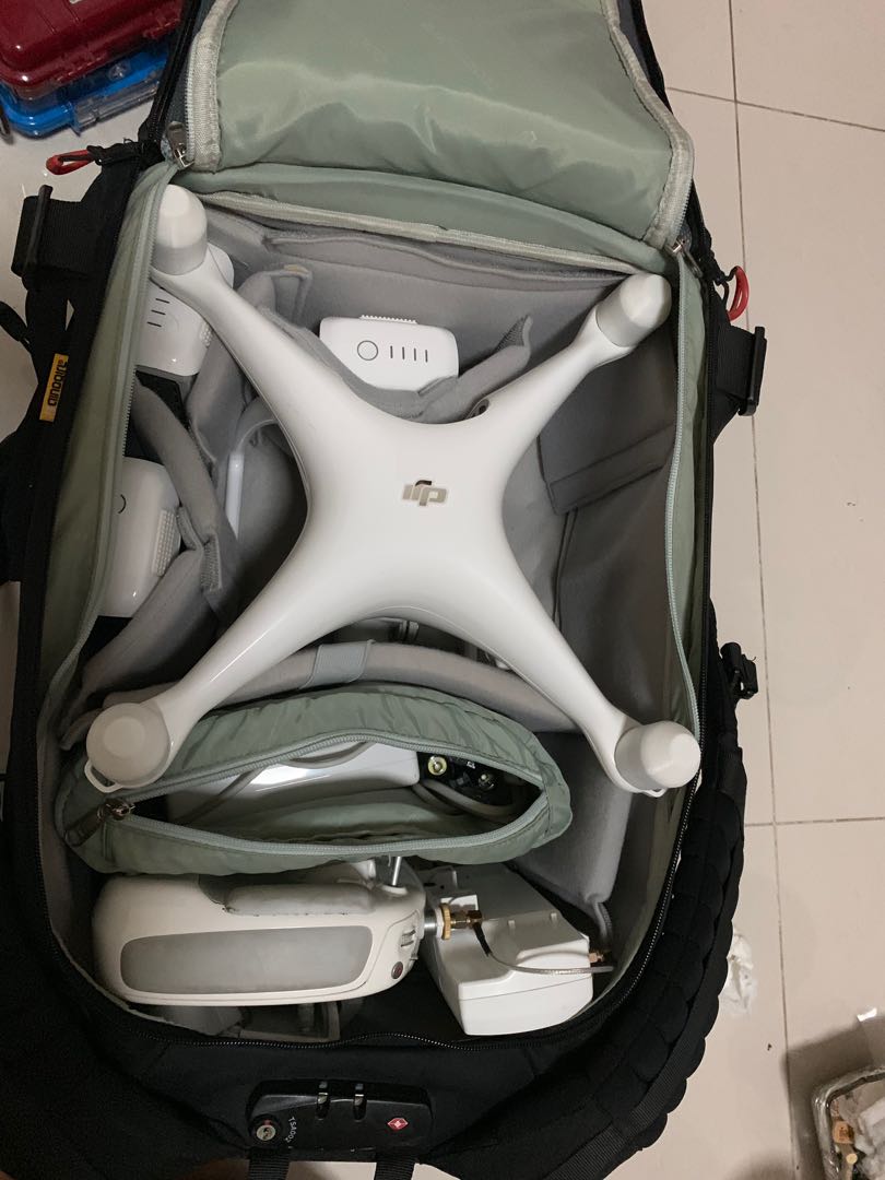DJI PHANTOM 4 WITH AINOGIRL HIGH CAPACITY BACKPACK, Photography, Drones ...